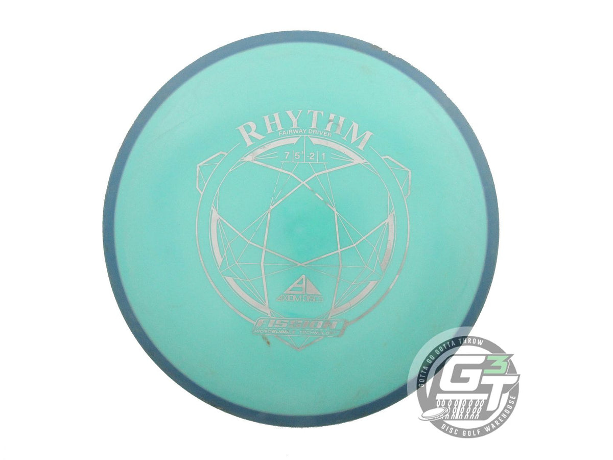 USED Axiom Discs Fission Rhythm 170g Seafoam Blue Rim Distance Driver ...