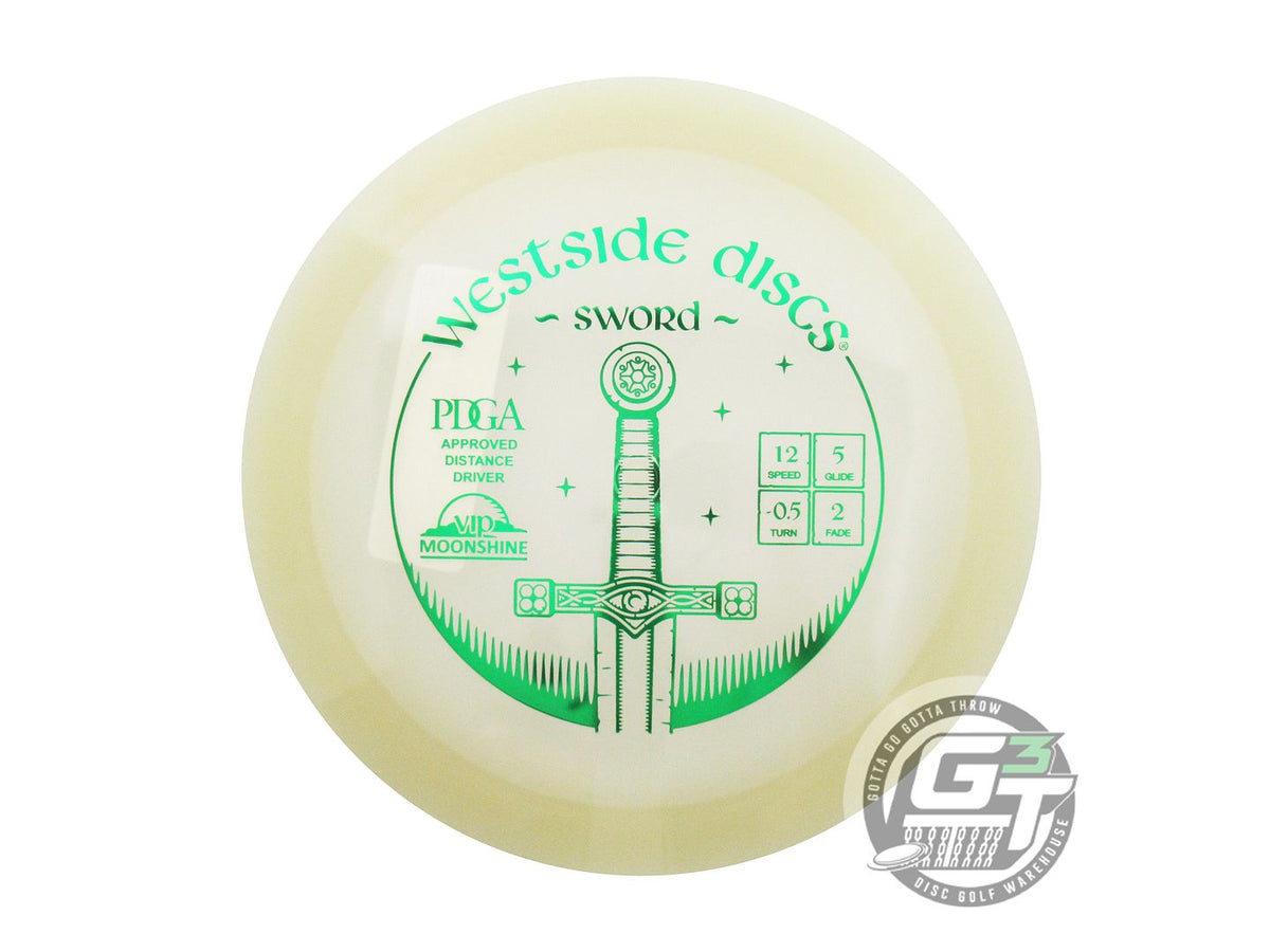 Westside Moonshine Glow VIP Sword Distance Driver Golf Disc (Individua ...