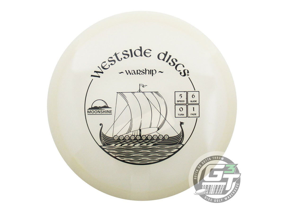 Westside Moonshine Glow VIP Warship Midrange Golf Disc (Individually L ...