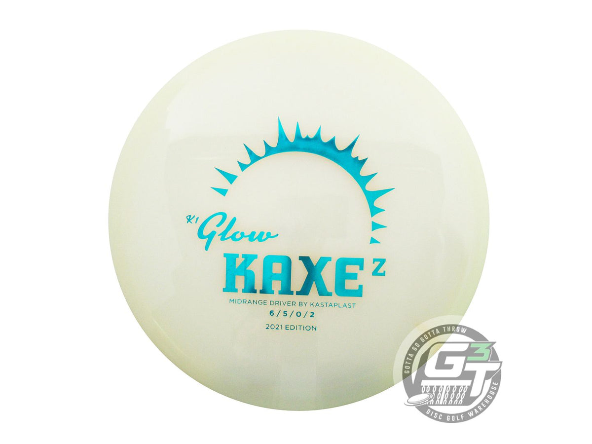 USED Kastaplast [2021] K1 Glow Kaxe Z 174g Teal Foil Midrange Golf Dis ...