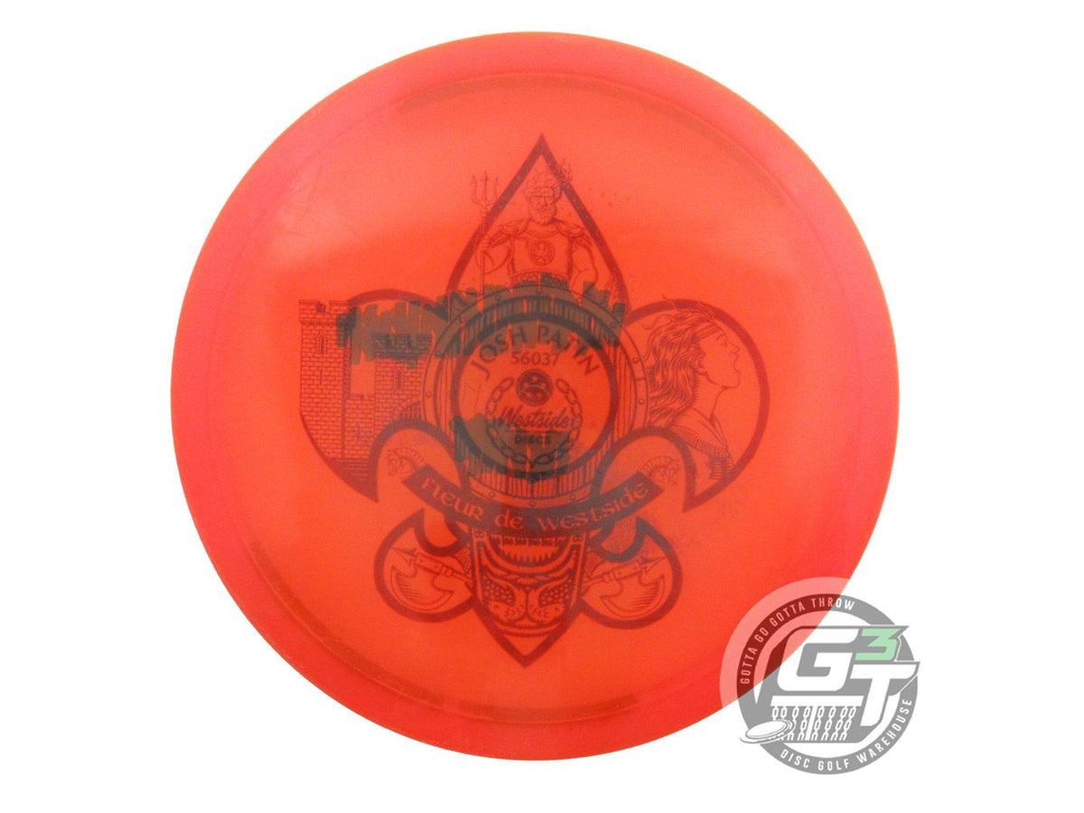 USED Westside Discs VIP Warship 177g Orange HOME DYED Midrange Golf Di ...