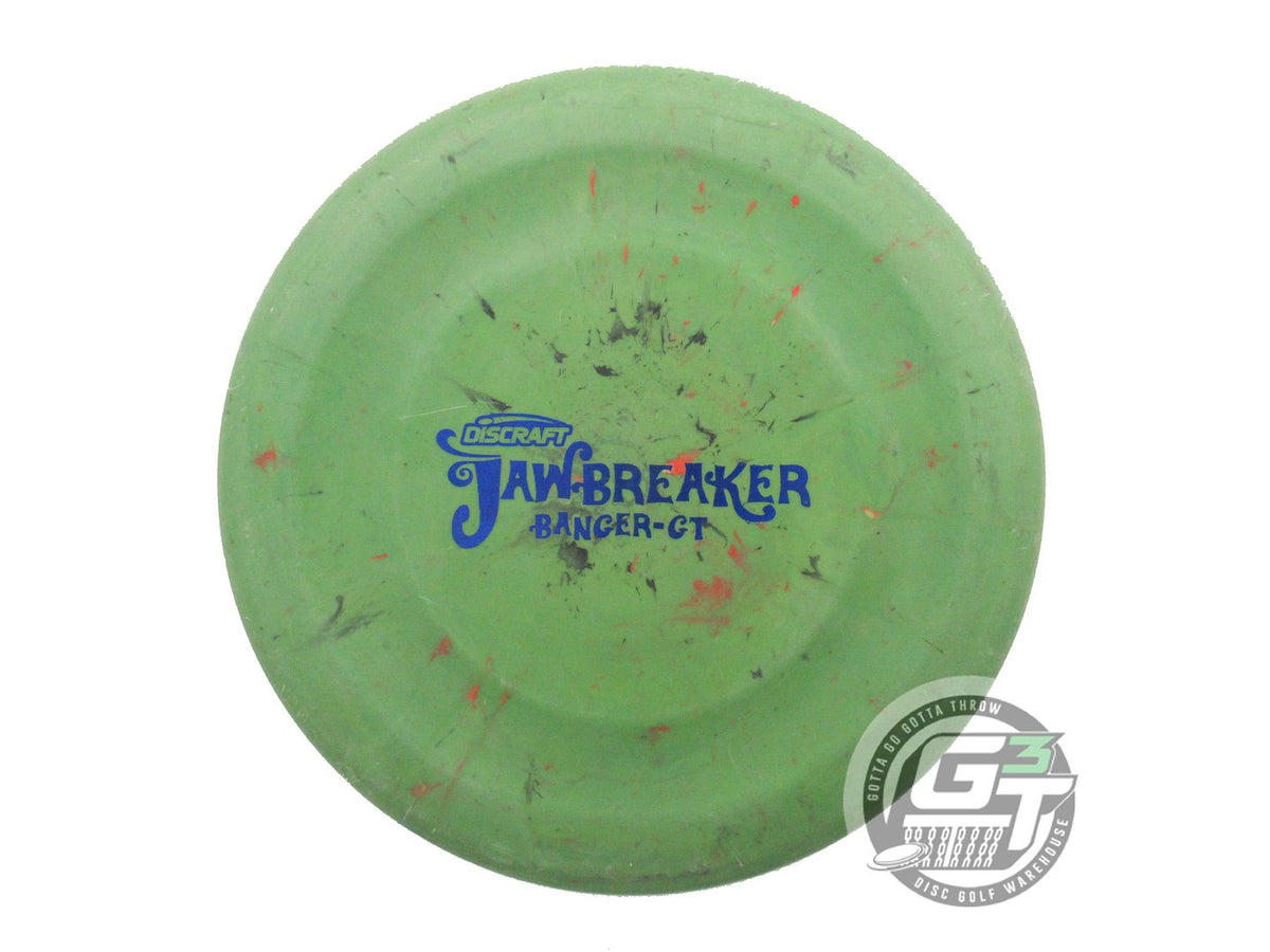 USED Discraft Jawbreaker Banger GT 174g Army Green Blue Foil Putter Go ...