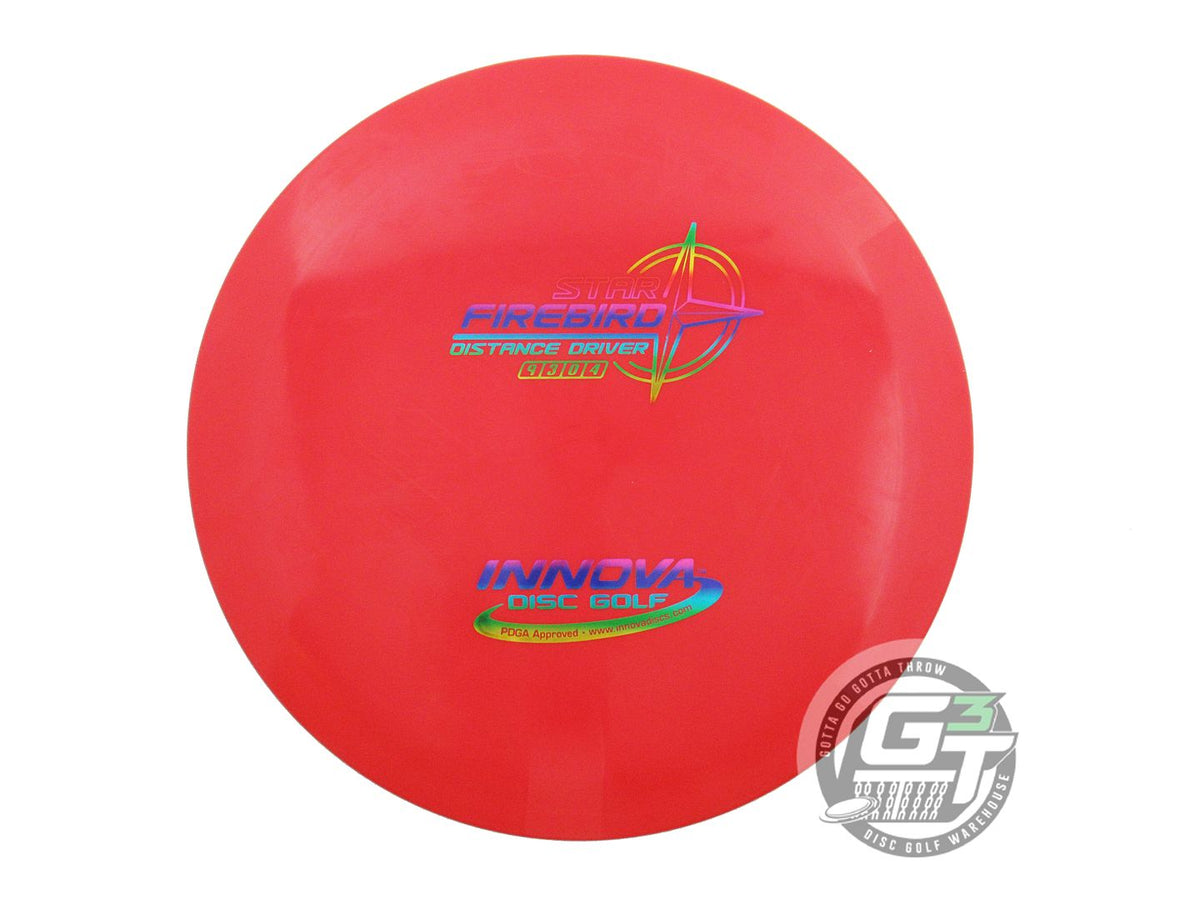 USED Innova Star Firebird 176g Red Rainbow Foil Distance Driver Golf D ...
