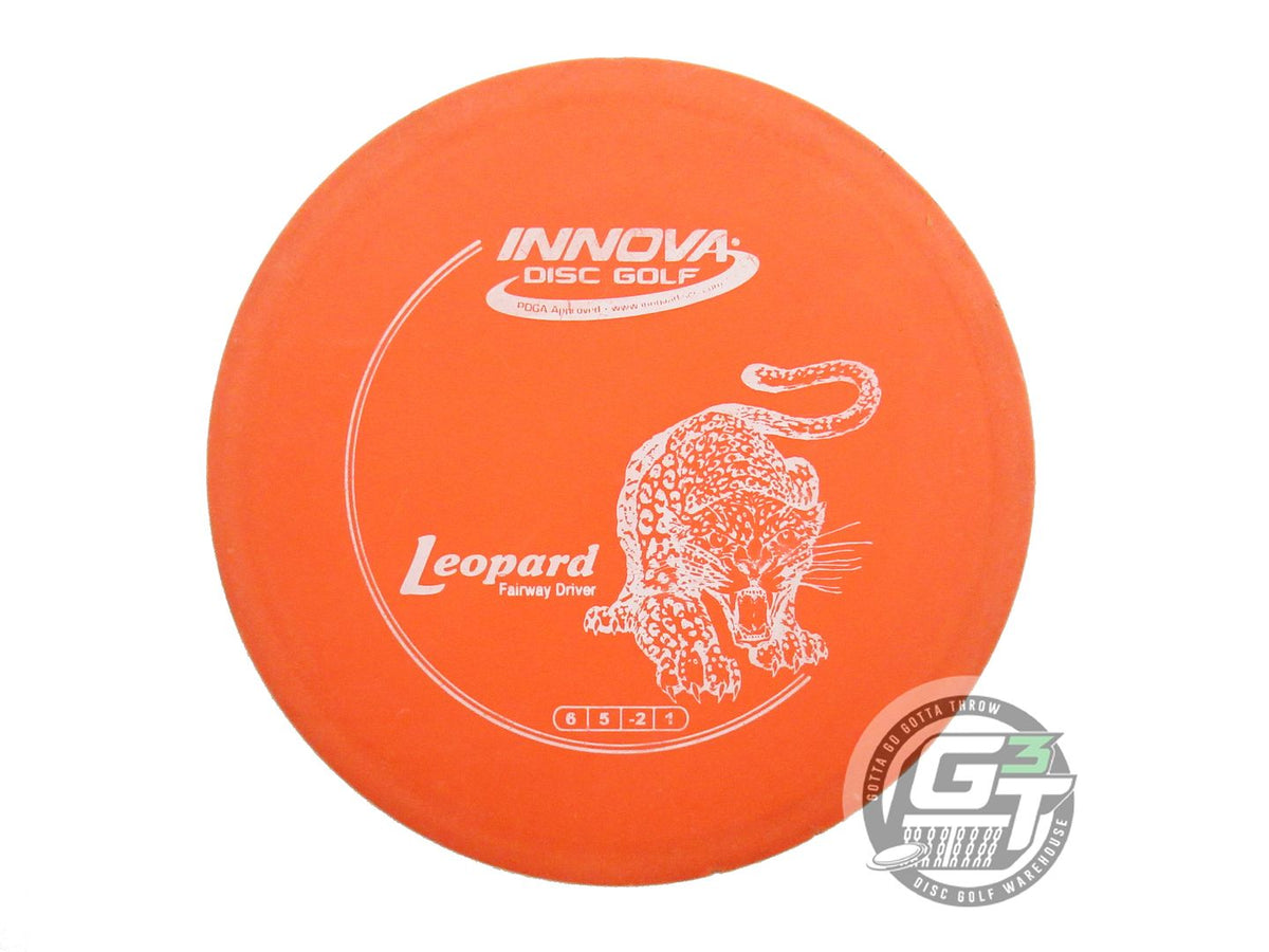 USED Innova DX Leopard 175g Orange White Stamp Fairway Driver Golf Dis ...