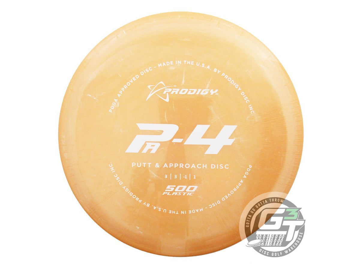 Prodigy 500 Series PA4 Putter Golf Disc (Individually Listed) – Gotta ...