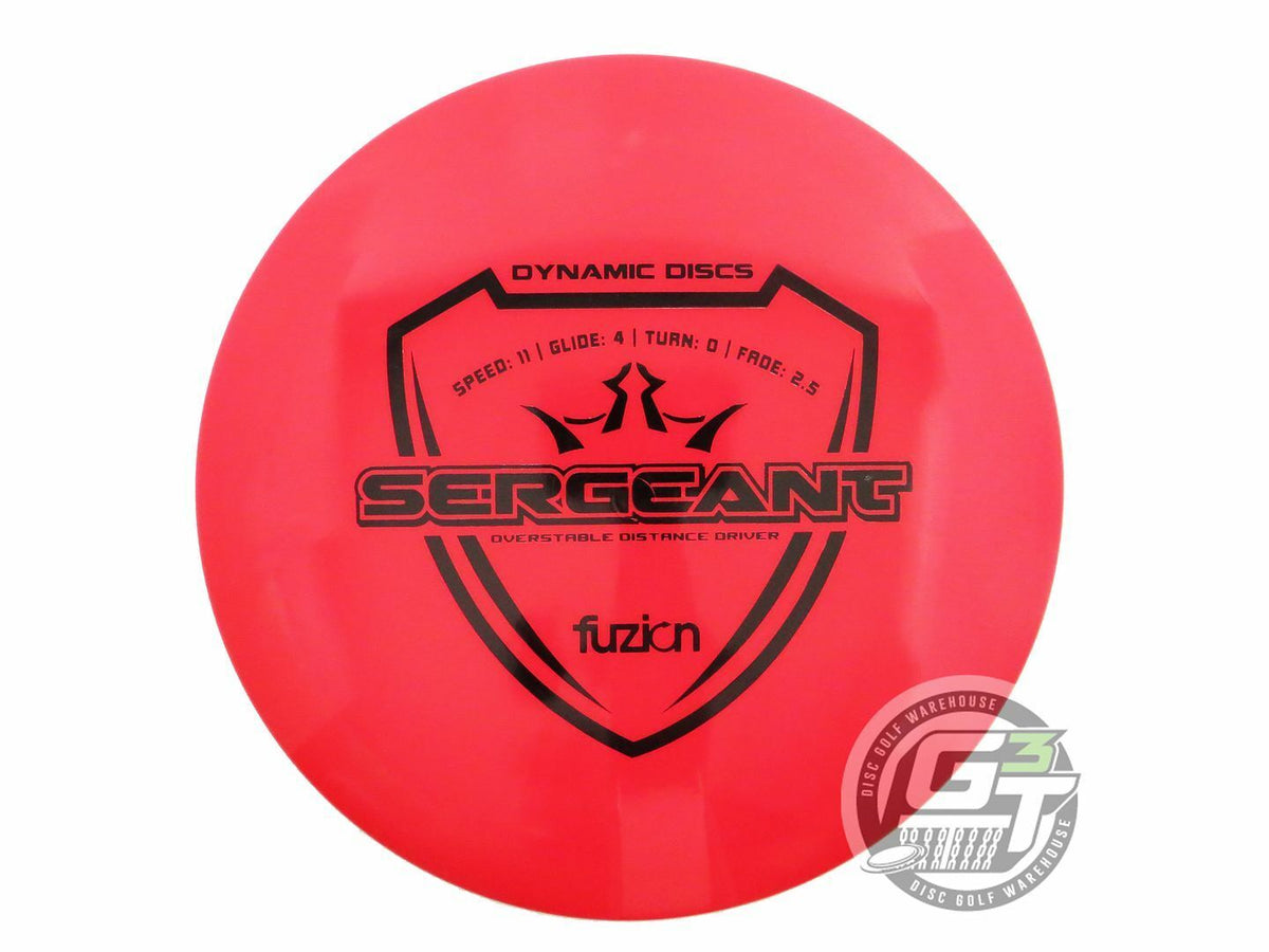 Dynamic Discs Fuzion Sergeant Distance Driver Golf Disc (Individually ...
