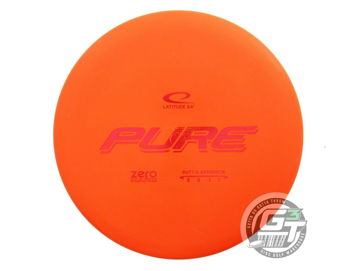 Latitude 64 Zero Line Hard Pure Putter Golf Disc (Individually Listed ...
