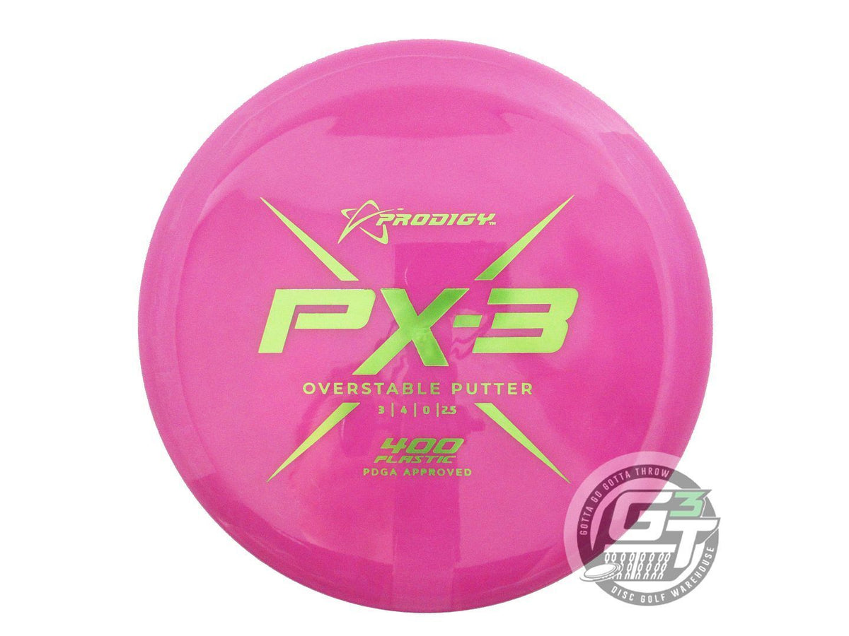 Prodigy 400 Series PX3 Putter Golf Disc (Individually Listed) – Gotta ...