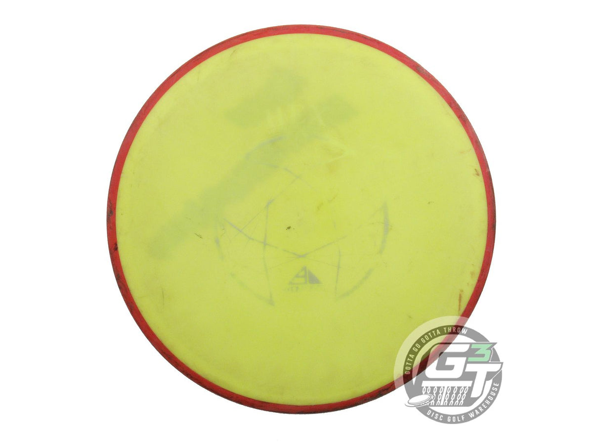 USED Axiom Discs Fission Hex 179g Yellow Red Rim Midrange Golf Disc ...