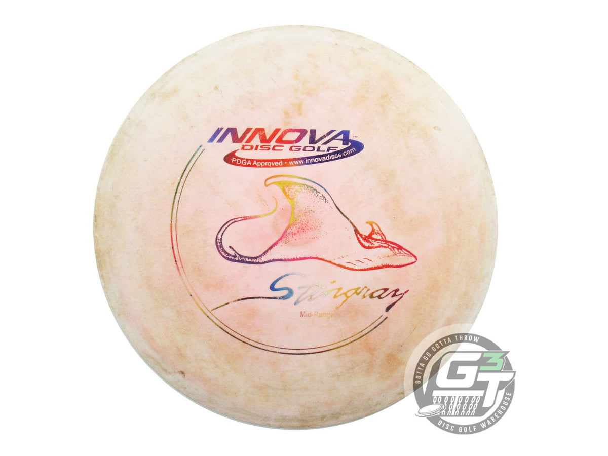 USED Innova DX Stingray 176g Lt. Pink Rainbow Foil Midrange Golf Disc ...