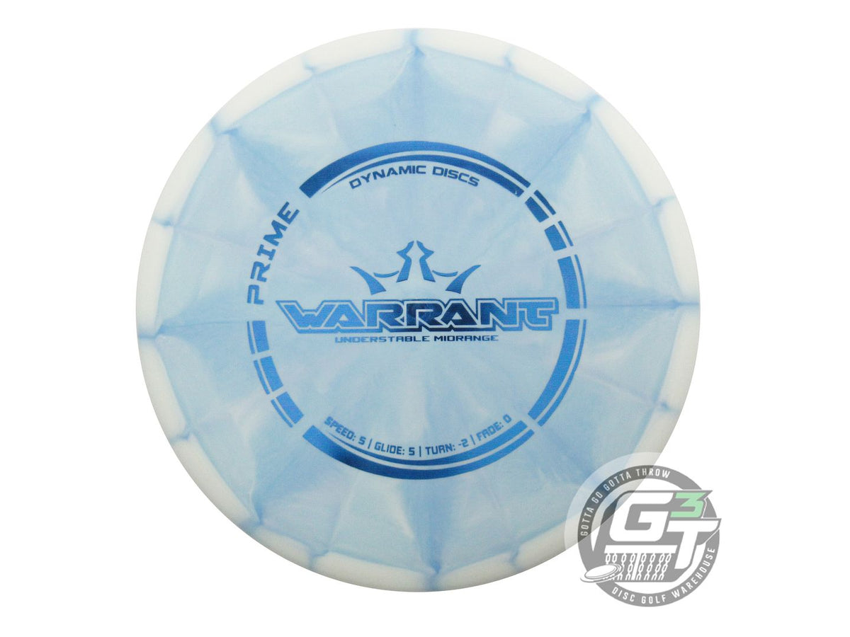 Dynamic Discs Prime Burst Warrant Midrange Golf Disc (Individually Lis ...