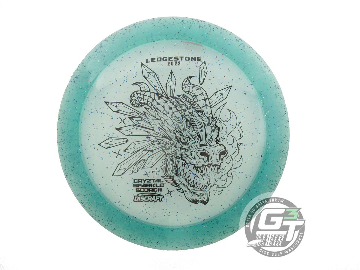 USED Discraft [LEDGESTONE] CryZtal Sparkle Scorch 176g Seafoam Driver ...