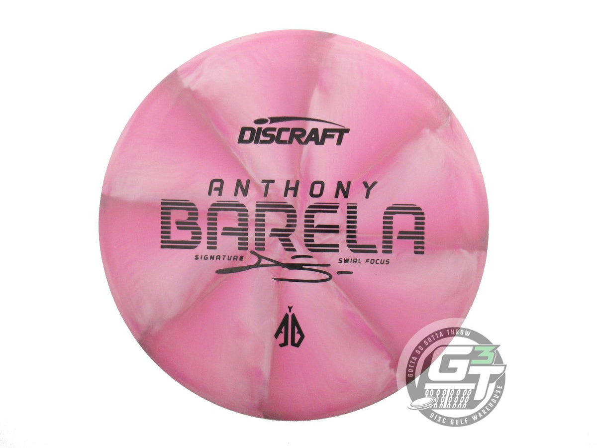 USED Discraft [BARELA] Crazy Tuff Soft Focus 175g Pink-Maroon Putter G ...