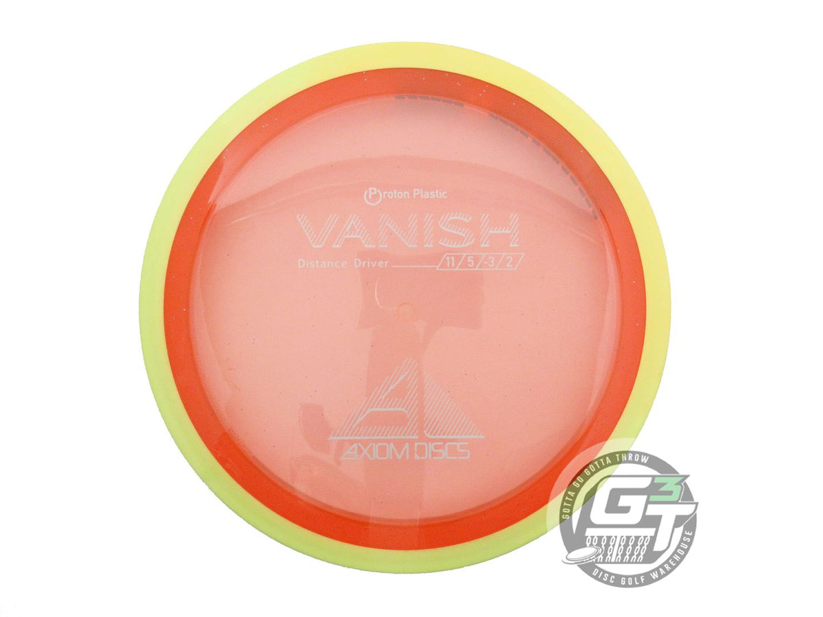 USED Axiom Discs Proton Vanish 158g Pink Yellow Rim Distance Driver Go ...