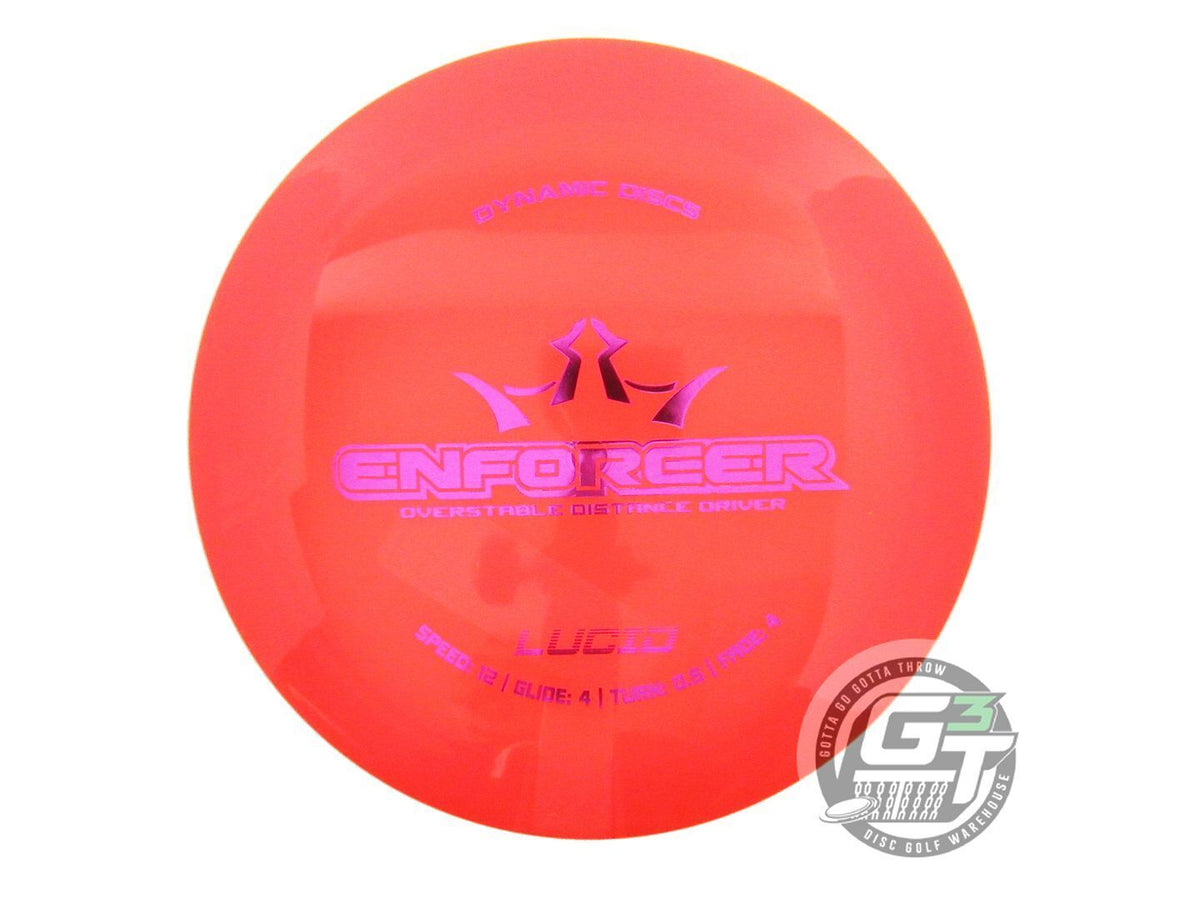 Dynamic Discs Lucid Enforcer Distance Driver Golf Disc (Individually L ...