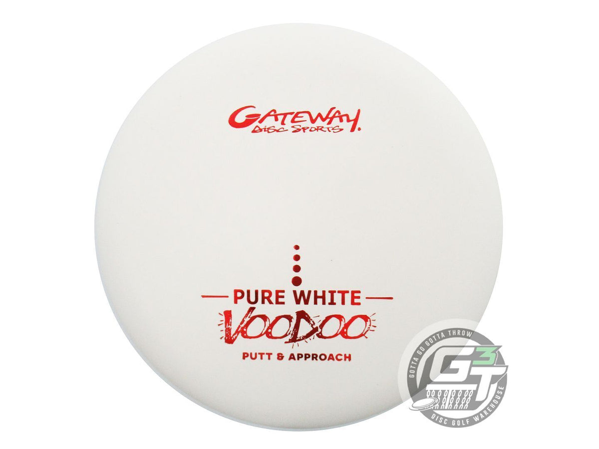 Gateway Pure White Voodoo Putter Golf Disc (Individually Listed ...