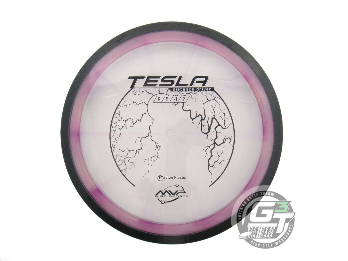 USED MVP Disc Sports Proton Tesla 169g Lilac Distance Driver Golf Disc ...