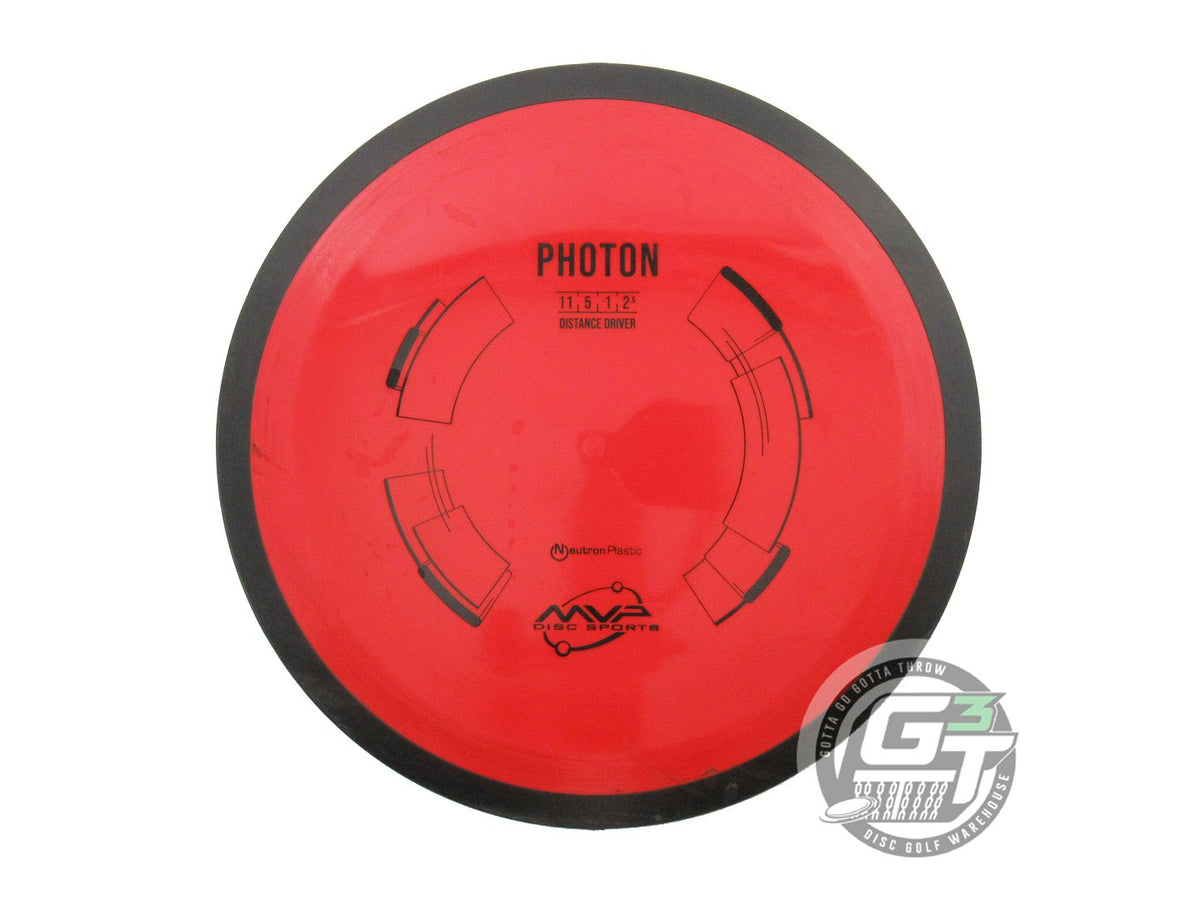 USED MVP Disc Sports Neutron Photon 173g Red Distance Driver Golf Disc ...