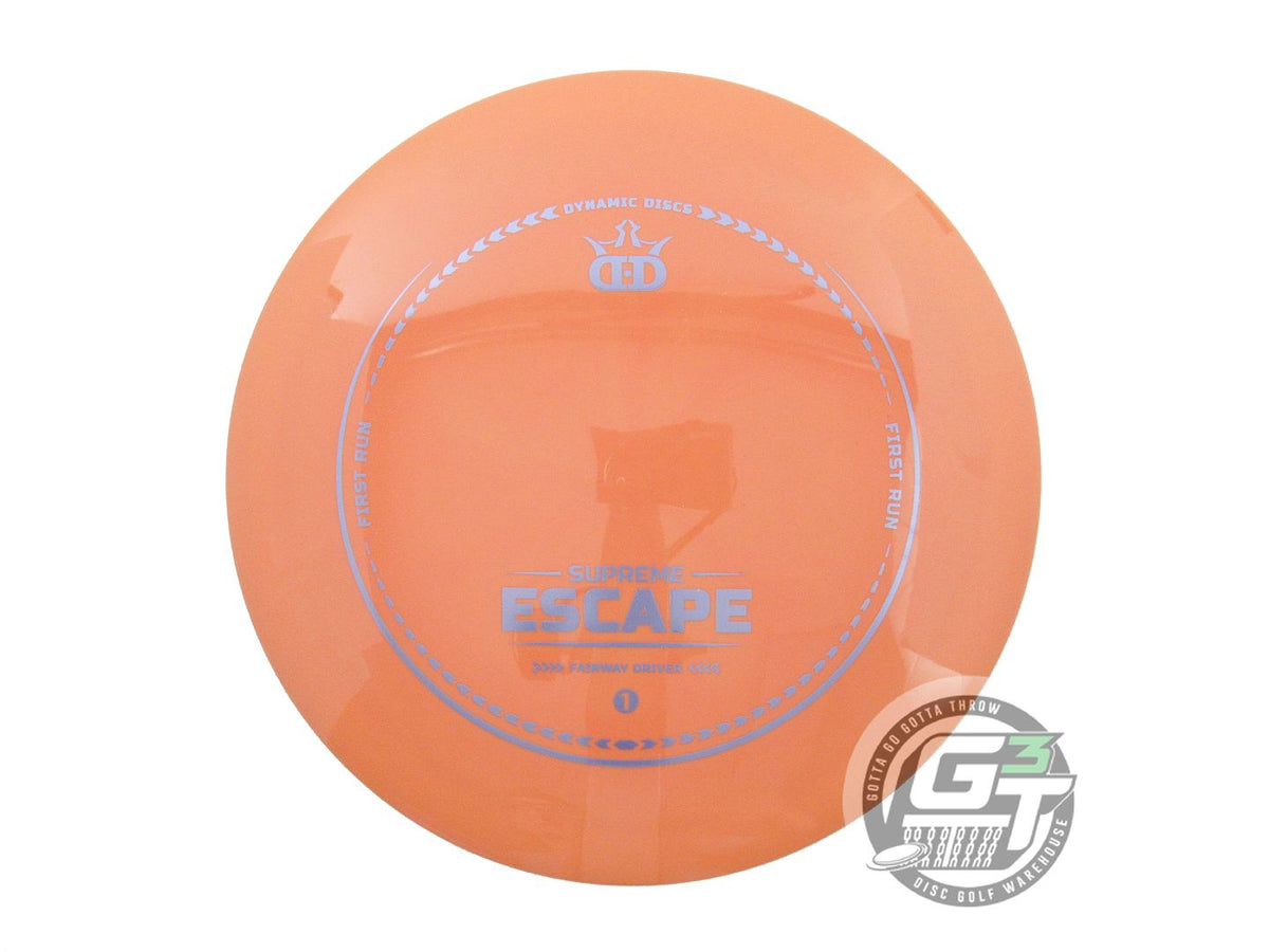 Dynamic Discs First Run Supreme Escape Fairway Driver Golf Disc (Indiv ...