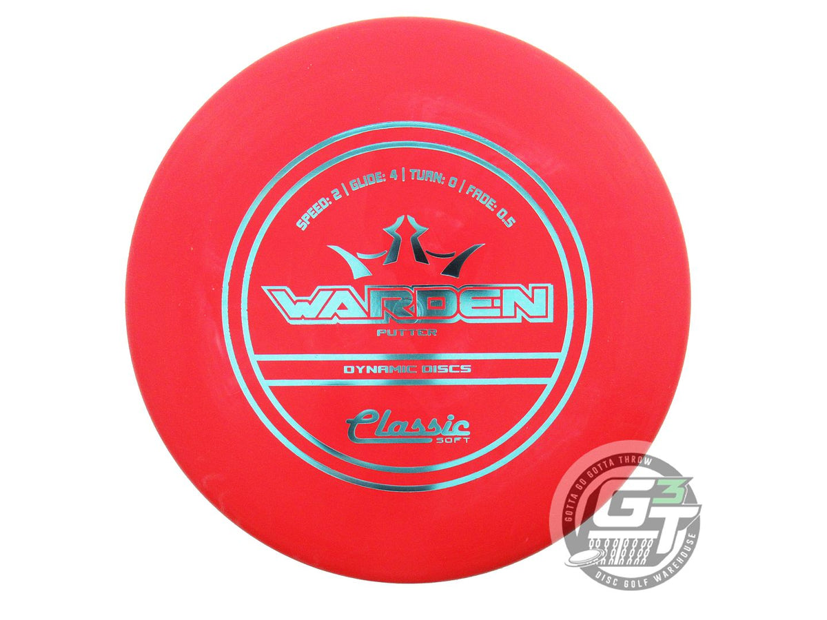 Dynamic Discs Classic Soft Warden Putter Golf Disc (Individually Liste ...