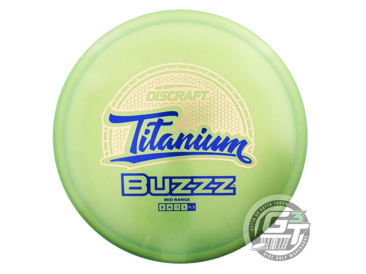 Discraft Titanium Buzzz Midrange Golf Disc (Individually Listed ...