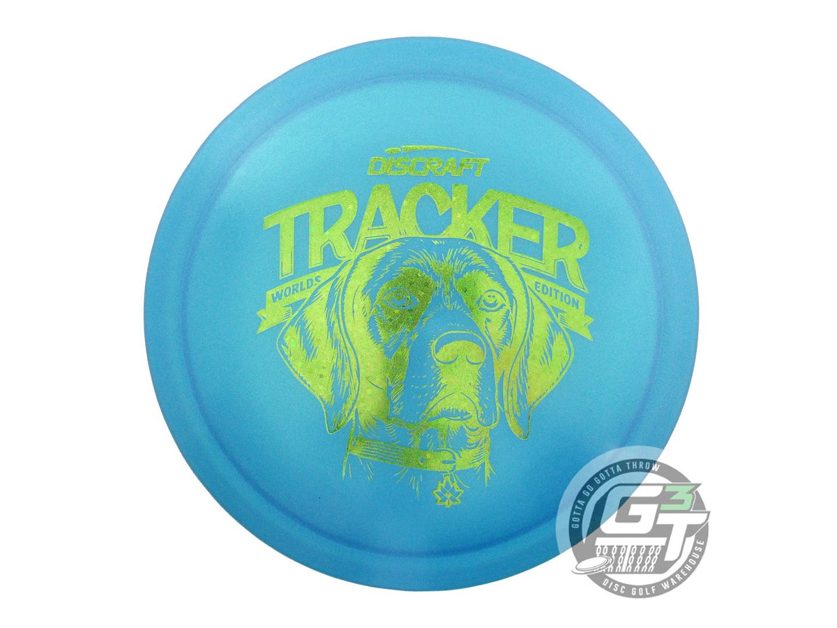 NOS Discraft Big Z Tracker 175g Blue Lime Star Foil Fairway Driver Gol ...