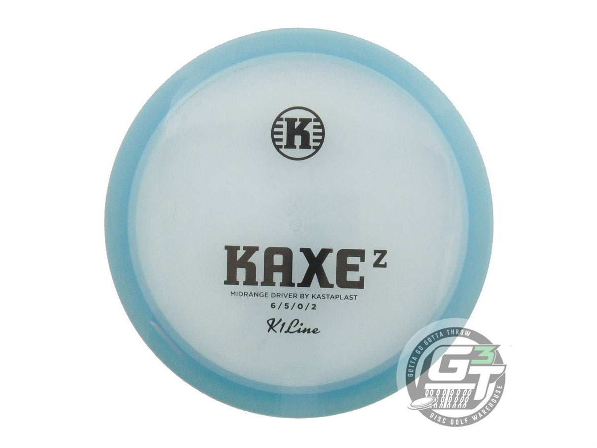 USED Kastaplast K1 Kaxe Z 172g Teal Black Stamp Midrange Golf Disc ...