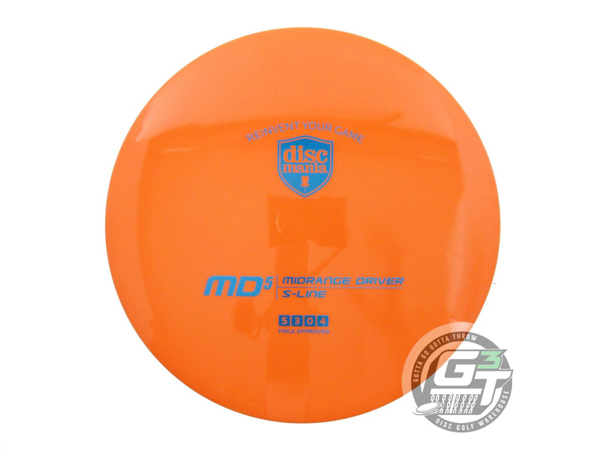 Discmania Originals S-Line MD5 Midrange Golf Disc (Individually Listed ...