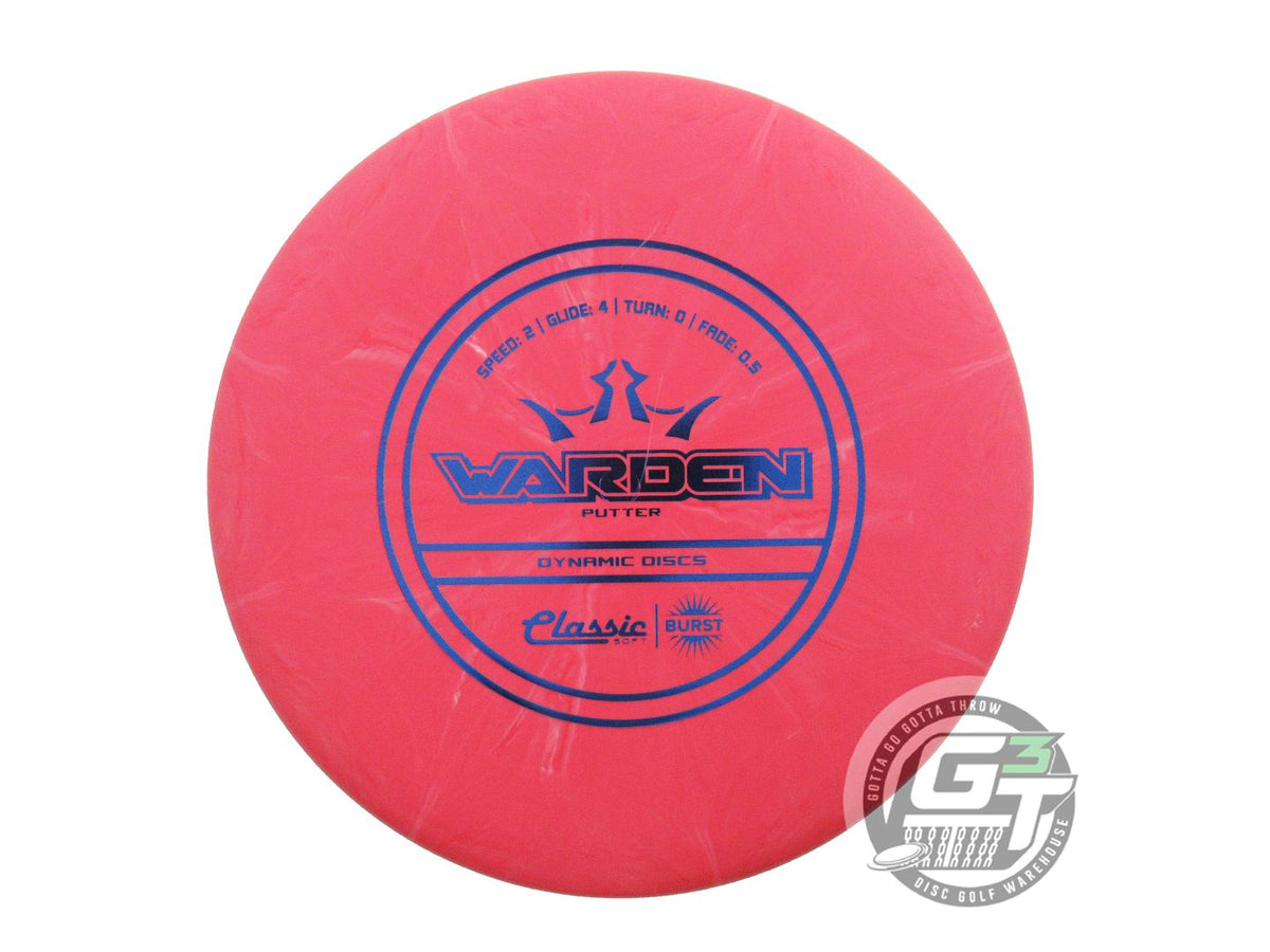 Dynamic Discs Classic Soft Burst Warden Putter Golf Disc (Individually ...