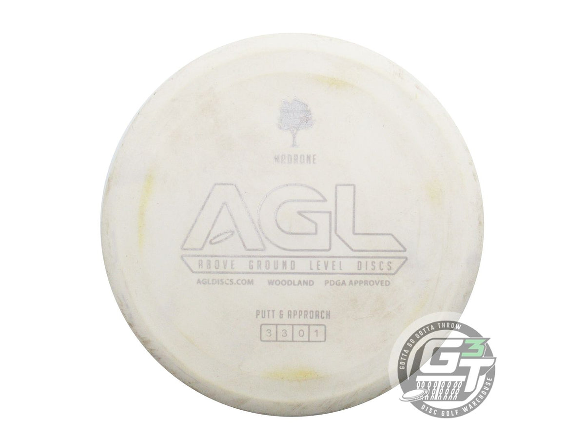 USED Above Ground Level Woodland Madrone 174g White Putter Golf Disc ...