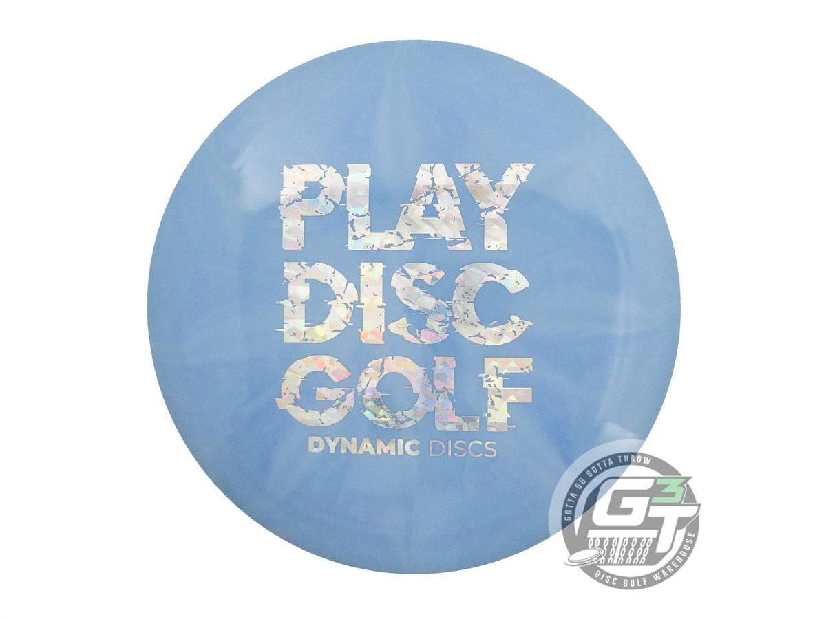 NOS Dynamic Discs Fuzion Burst Trespass 173g Blue Silver Shatter Drive ...