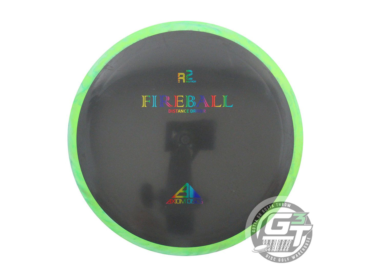 USED Axiom Discs R2 Neutron Fireball 169g Gray Lime Rim Distance Drive ...