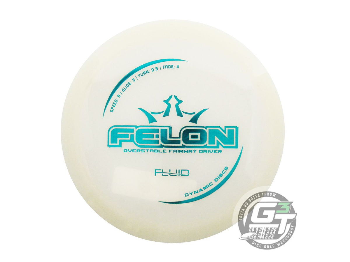 Dynamic Discs Fluid Felon Fairway Driver Golf Disc (Individually Liste ...