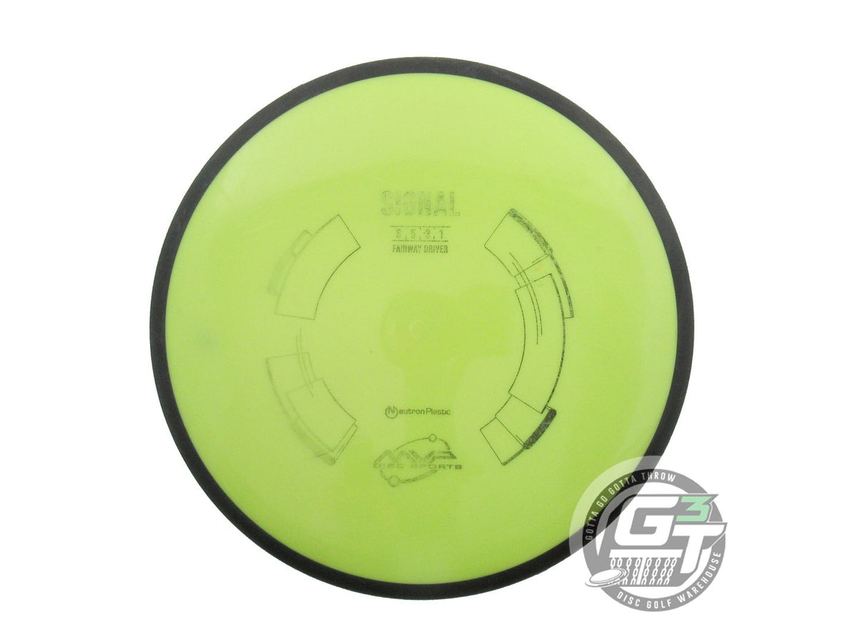 USED MVP Disc Sports Neutron Signal 168g Yellow Fairway Driver Golf Di ...