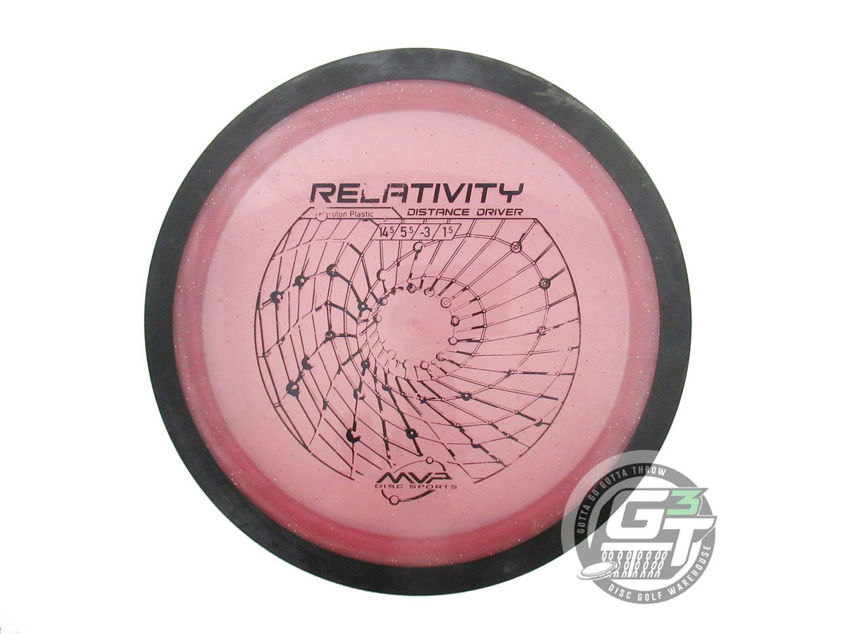 USED MVP Disc Sports Proton Relativity 175g Pink Distance Driver Golf ...