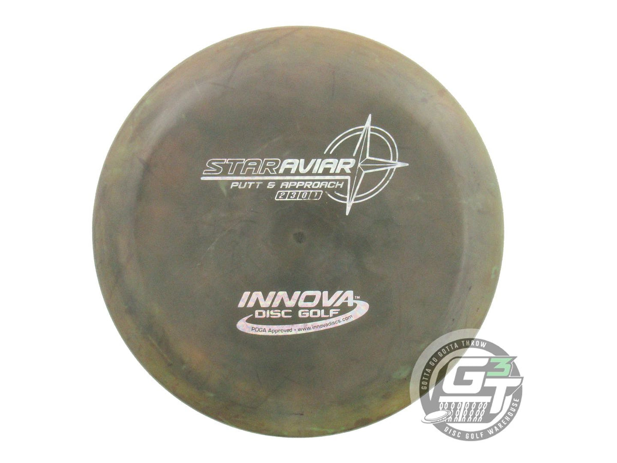USED Innova Star Aviar 173g Olive HOME DYED Putter Golf Disc – Gotta Go ...