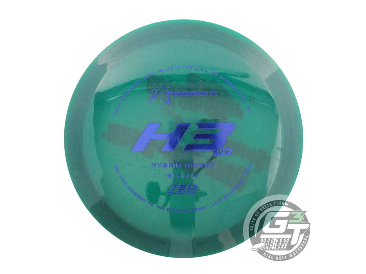 USED Prodigy Discs 750 H3 V2 174g Green Blue Foil Hybrid Driver Golf D ...
