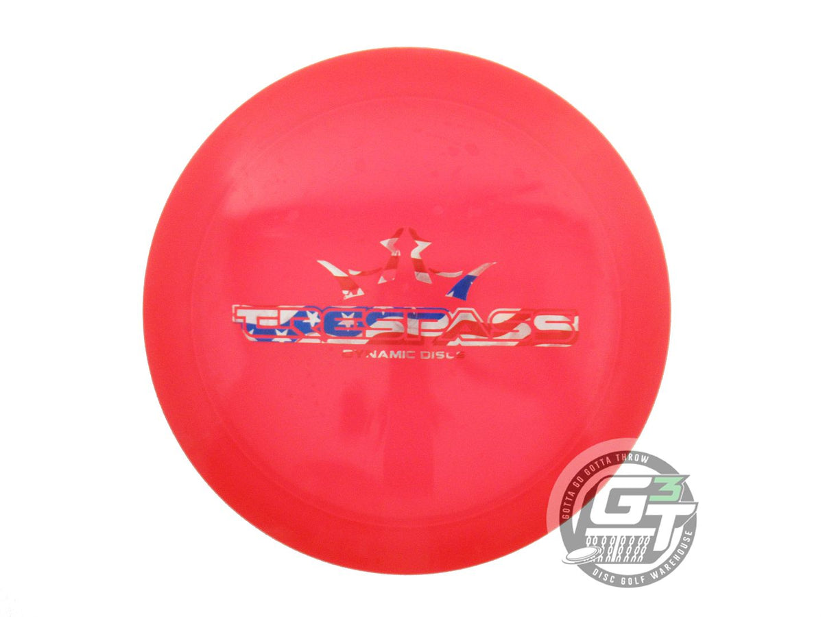 USED Dynamic Discs Lucid Trespass 173g Red Flag Foil Distance Driver G ...