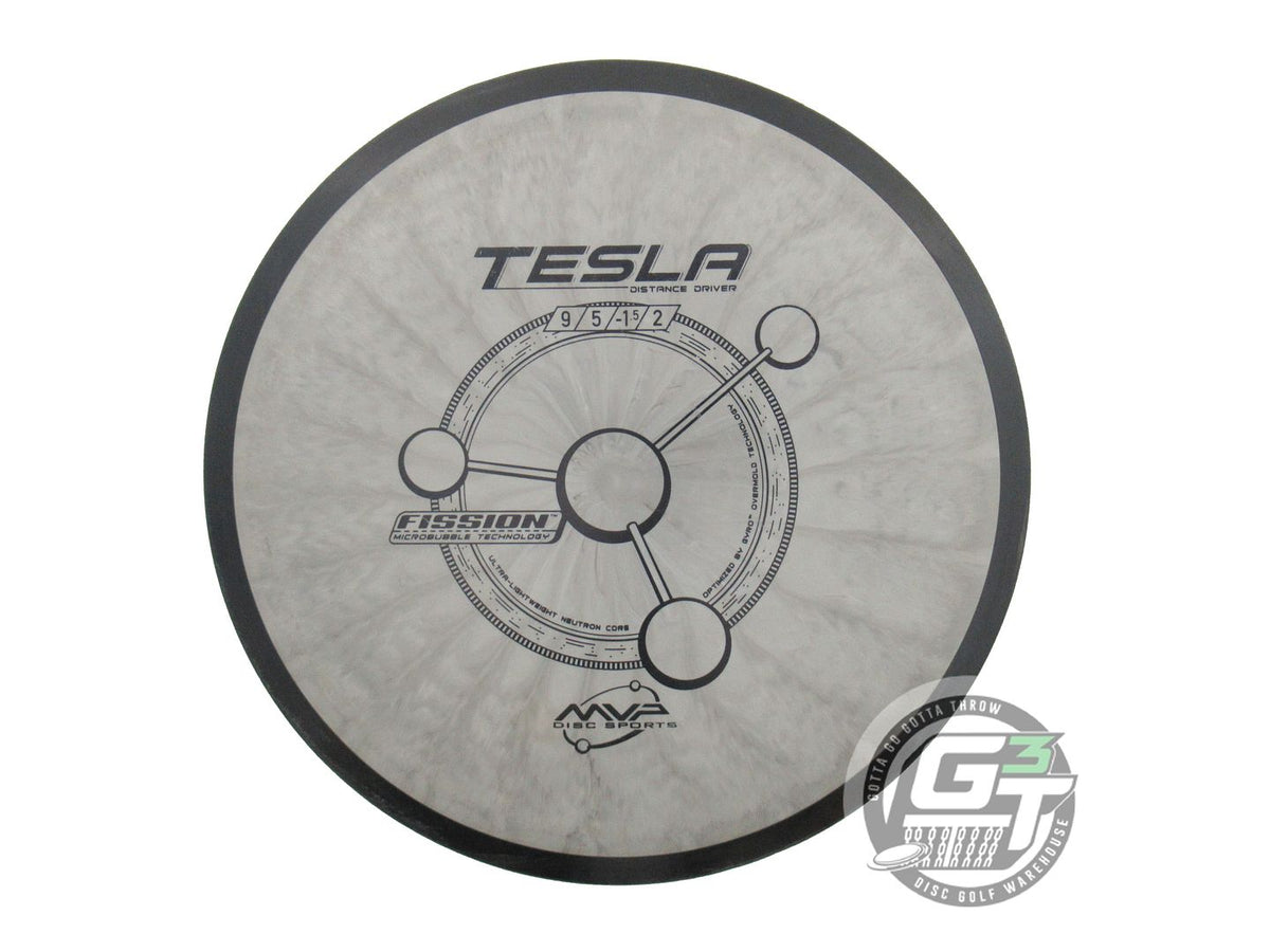 USED MVP Disc Sports Fission Tesla 154g Gray Distance Driver Golf Disc ...