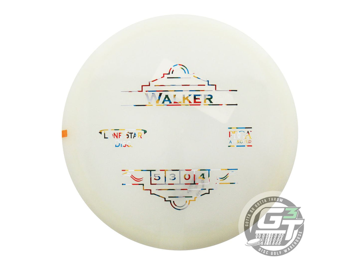 Lone Star Glow Walker Midrange Golf Disc (Individually Listed) – Gotta ...