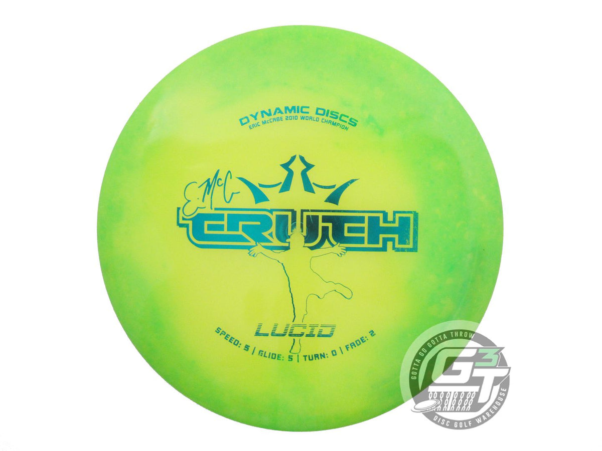 USED Dynamic Discs Lucid EMAC Truth 169g Lime HOME DYED Midrange Golf ...