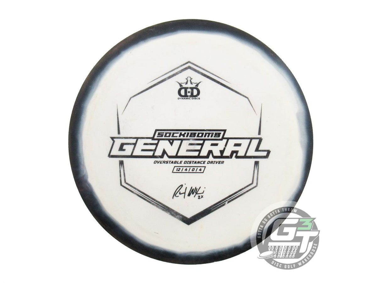 USED Dynamic Discs Supreme Orbit General 174g Black-White Distance Dri ...