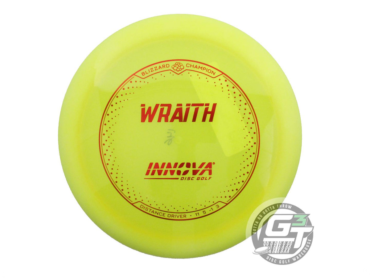 Innova Blizzard Champion Wraith Distance Driver Golf Disc (Individuall ...