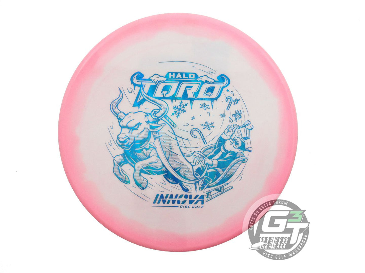 USED Innova HOLIDAY Halo Star Toro 171g Pink-White Midrange Golf Disc ...