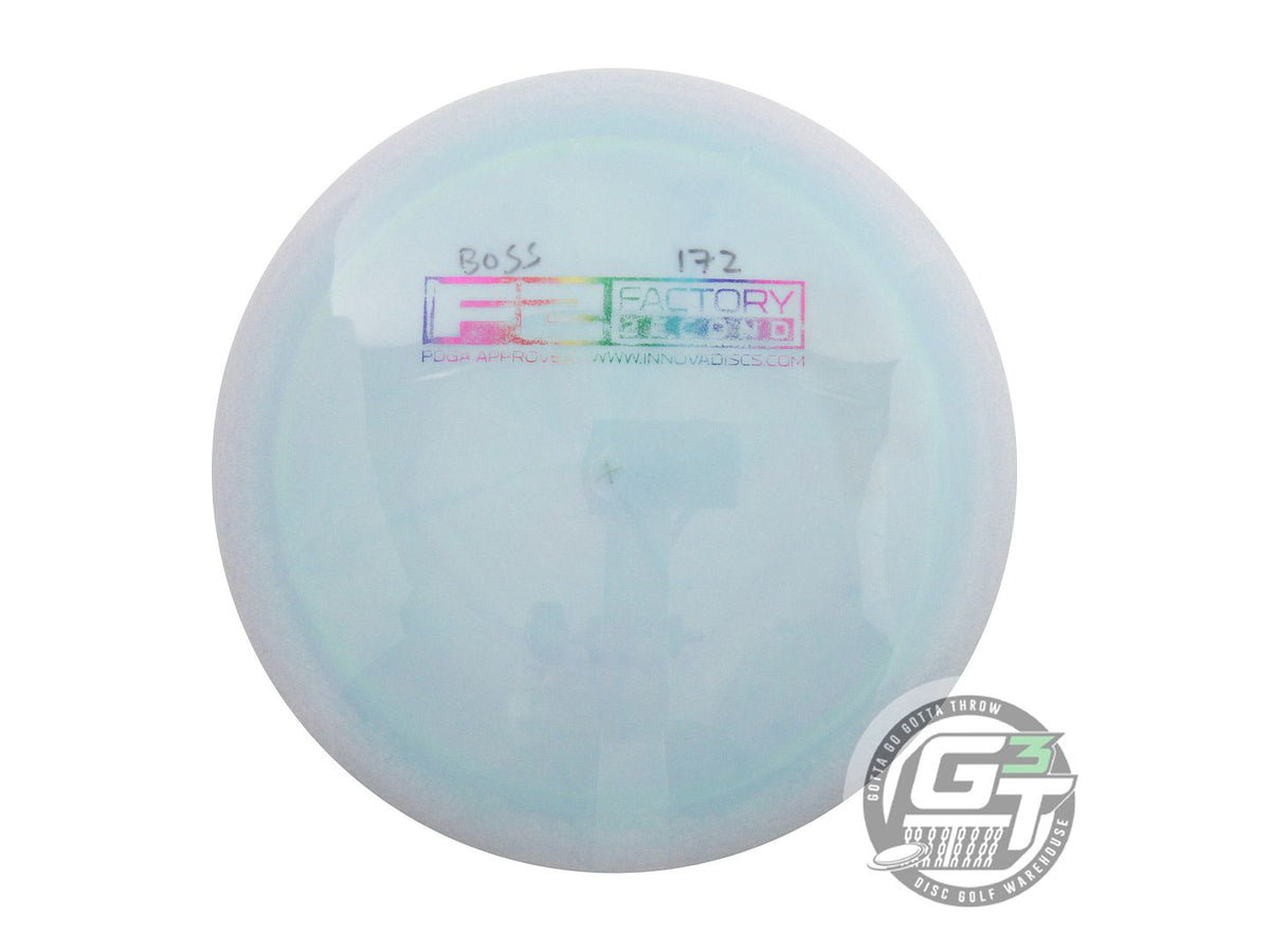USED Innova X-OUT Star Boss 172g Sky Blue Distance Driver Golf Disc ...