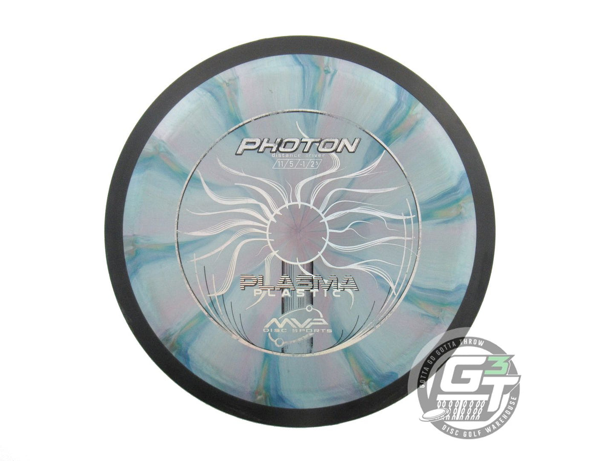 USED MVP Disc Sports Plasma Photon 170g Silver-Teal Distance Driver Go ...