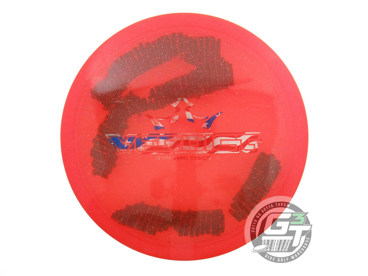 USED Dynamic Discs [SE] Lucid Verdict 178g Red Flag Foil Midrange Golf ...