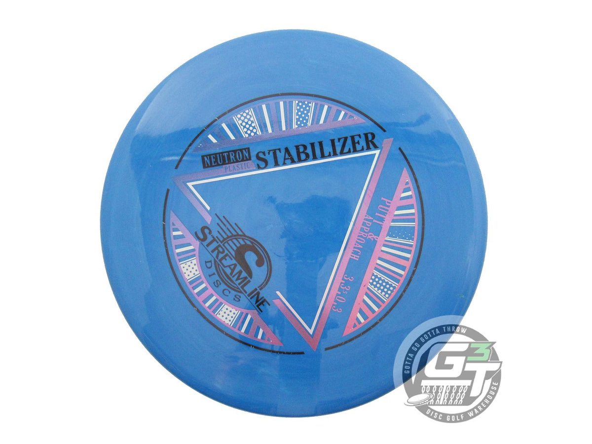 USED Streamline Discs Neutron Stabilizer 169g Blue Putter Golf Disc ...