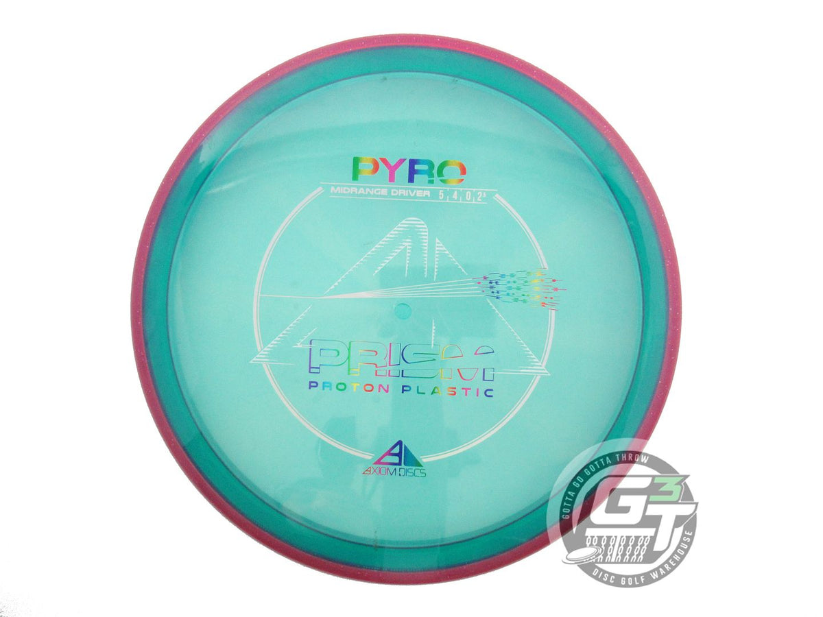 USED Axiom Discs Prism Proton Pyro 178g Seafoam Pink Rim Midrange Golf ...