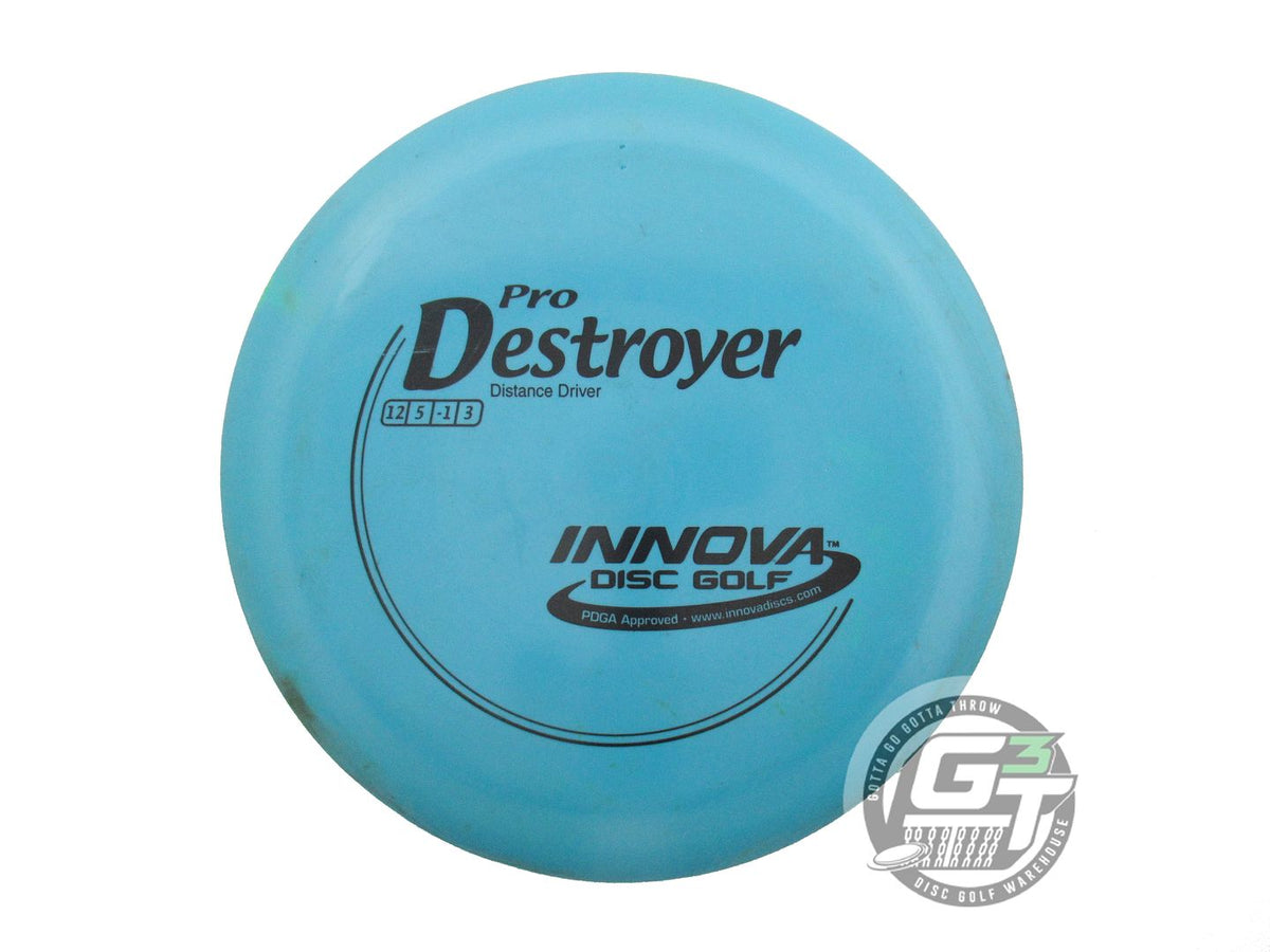 USED Innova Pro Destroyer 170g Teal Black Stamp Distance Driver Golf D ...